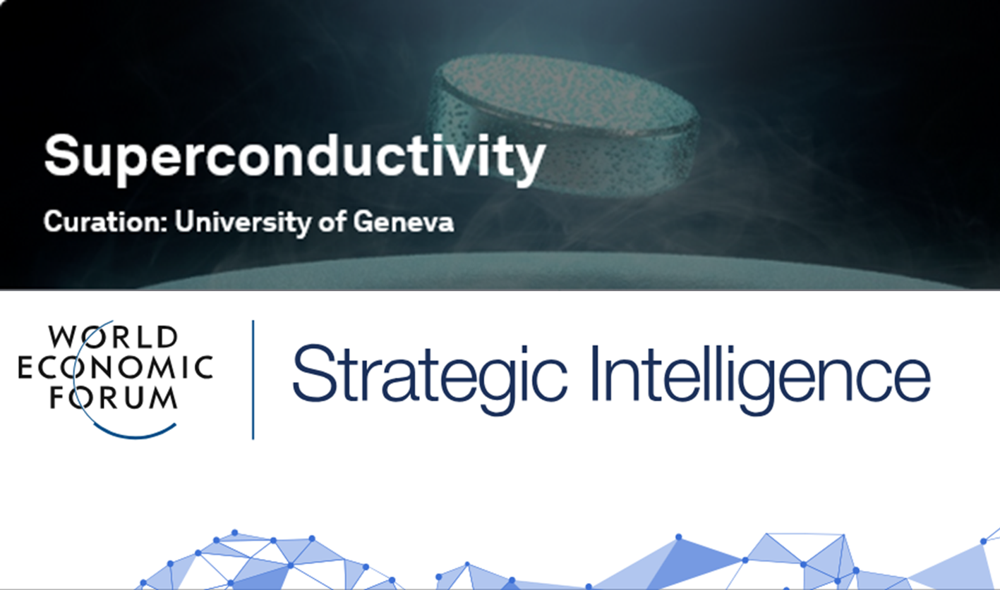 A Transformation Map on Superconductivity for the World Economic Forum ...